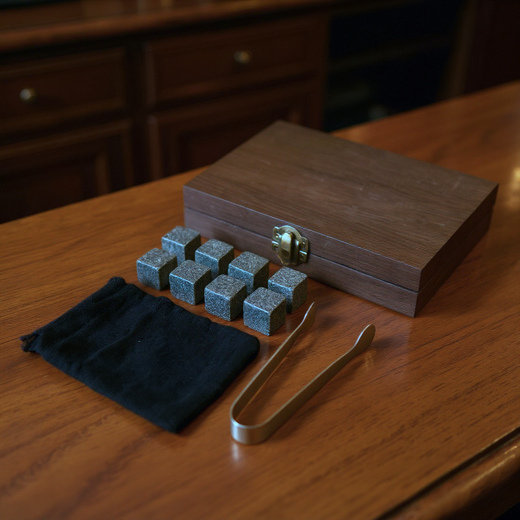 Whiskey Stone Gift Set with Custom Engraving – Things Engraved