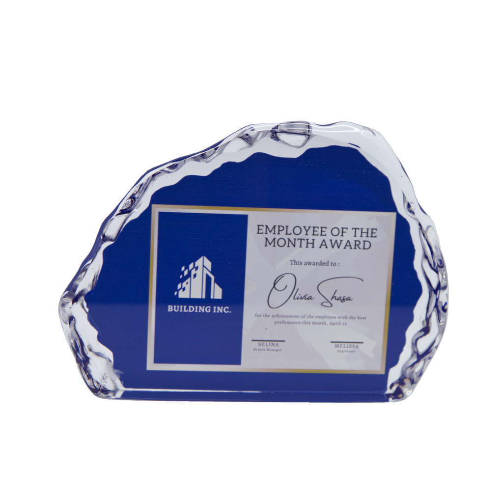 Full Colour Iceberg Award - Horizontal – Things Engraved